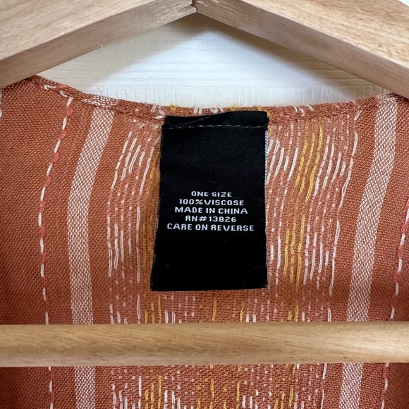 Tops | Rust Colored Kimono | Poshmark